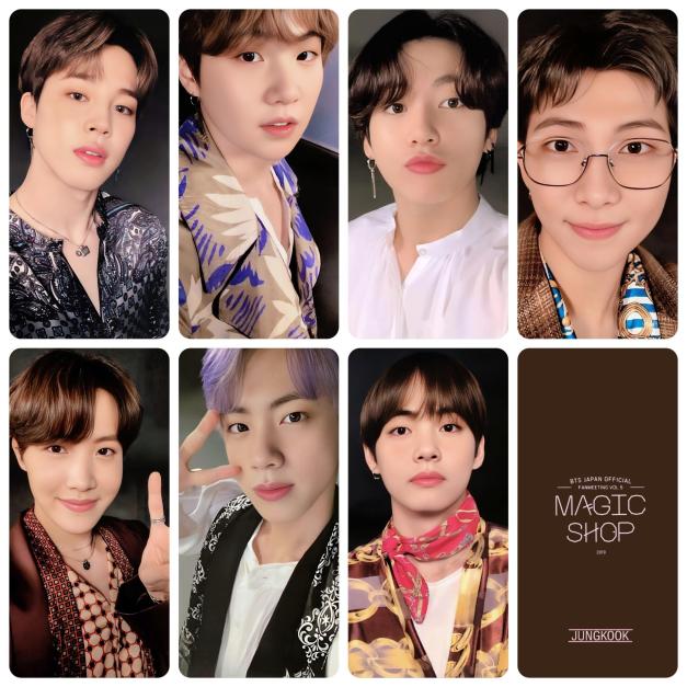 BTS - 5th Muster Clipboard mini Photocards | Stay DeLulu!